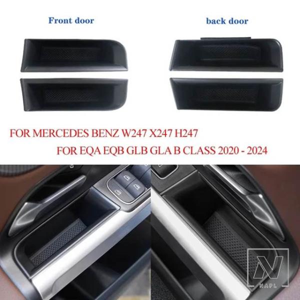 メルセデス ドアハンドルグローブ収納ボックスオーガナイザートレイ B GLB GLAクラス W247 X247 H247 EQA EQB アクセサリー■仕様 【爆買】重要な化学物質:なしタイプ:ドア保管バレルブランド名:NOENNAME_N...
