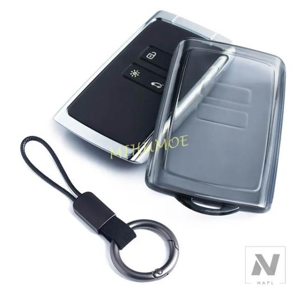 ルノーコレオス KADJAR キャプチャー KIGER アルカナメガーヌエスパス黒クリアキー FOB ケースカバーキーホルダーアクセサリー■仕様 【爆買】重要な化学物質:なしブランド名:MIHUMOE原産地:中国材質:TPU