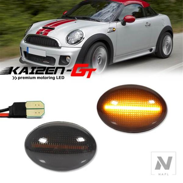 ミニクーパー LEDフロントフェンダーサイドマーカーウィンカーライト GEN 2ND R55 R56 R57 R58 R59 ■仕様 【爆買】高懸念化学物質:なし車両ブランドモデル:ミニ電圧:12Vインターフェースタイプ:T10(W5W 1...