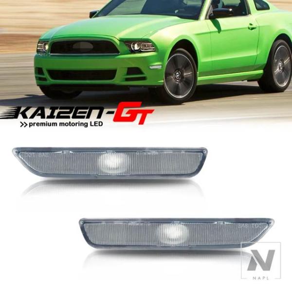 フォード KAIZEN-GT 2個 スモーク/クリアレンズ フロントバンパーリフレクター サイドマーカーライトカバー ハウジングシェル 20■仕様 【爆買】重要化学物質:なし機能:フロントOEM交換アセンブリアセンブリその他の部品番号:2個...
