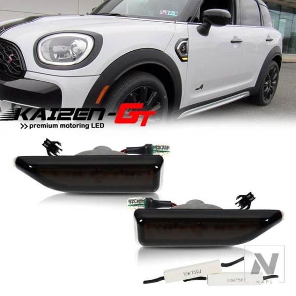 ミニクーパー LED フロントフェンダー サイドマーカー リピーターライト 2017年以降の F60 COUNTRYMAN ウィンカーライト ■仕様 【爆買】危険化学物質:なし車両ブランドモデル:MINI電圧:12Vインターフェースタイプ:...
