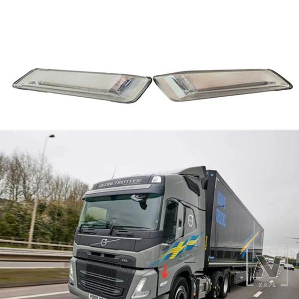 ボルボ LEDコーナーライト FH FM 2020年以降 サイドリピーターインジケーターライトに適合 OEM 84389835 84389663 24189496 24189495■仕様 【爆買】高懸念化学物質:なし電圧:24Vタイプ:ブレ...