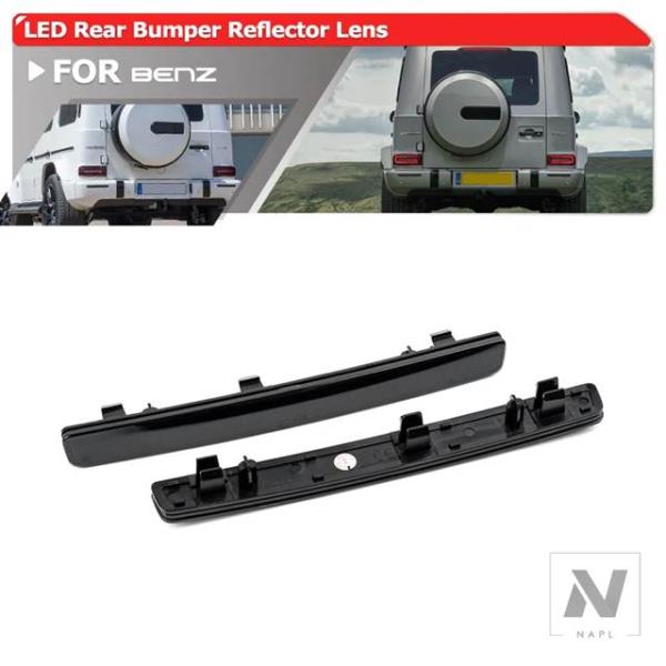 ベンツ W463A Gクラス G500 G550 G63 AMG 2019-2021 OEM仕様スモークリアバンパーリフレクターライトアセンブリ 2個■仕様 【爆買】高懸念化学物質:なし車両ブランドモデル:メルセデス電圧:12Vインターフェ...