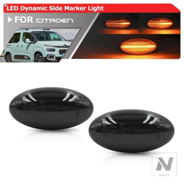 シトロエン プジョー ベルリンゴ III リフター パートナー 2018 スモーク LED ダイナミック ランニング ディレクター インジケーター-ウィ■仕様 【爆買】危険化学物質:なし車両ブランドモデル:プジョー電圧:12Vインターフェー...