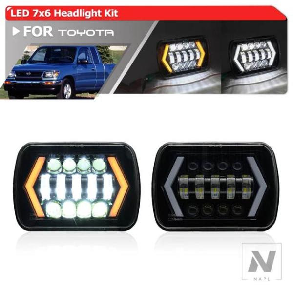 トヨタ タコマ ピックアップ 1995 1996 1997 アップグレード H6054 LED ヘッドライト DRL/ウィンカー H4 リレーハーネス アース問題の解決■仕様 【爆買】危険化学物質:なし車両ブランドモデル:トヨタ電圧:12V...