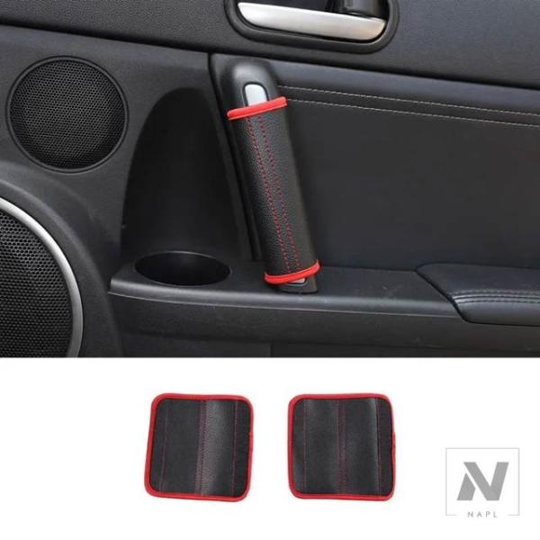 マツダ 2009-2015MX-5 NC カースタイリングレザードアインナーハンドルハンドブレーキカバーアクセサリー■仕様 【爆買】高懸念化学物質:なし重量:18g高さ:5cm幅:10cm長さ:10cm外部試験認証:ISO9001モデル:Y...