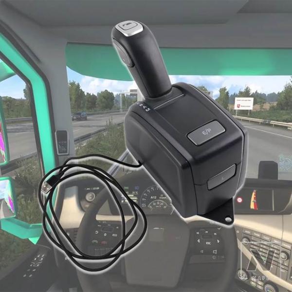 ETS2 ヨーロッパ/アメリカのシミュレーションレーシングゲーム USB シミュレーター トランスミッション ギア シフト レバー コントロール■仕様 【爆買】モデル番号:YS023-BK原産国:中国OEM番号:YS023-BK色:黒適合ゲ...