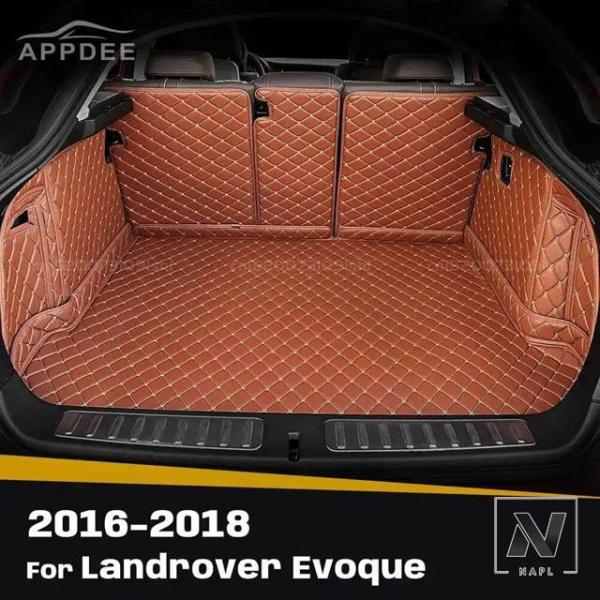 ランドローバー イヴォーク 2016-18 フルカバートランクマット 汚れ防止パッド パッド カーゴライナー 内装■仕様 【爆買】車のフロアマットの種類:全天候型パターン:ソリッドコア高懸念化学物質:なし充填材:合成繊維ブランド名:APPD...