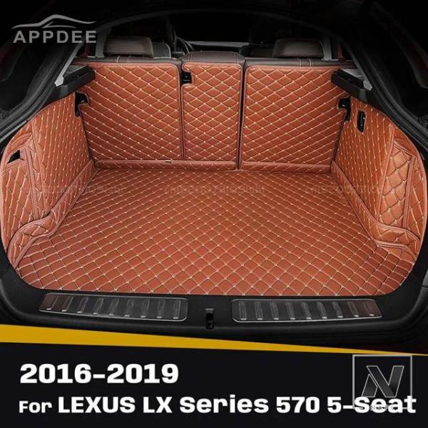 レクサス LX 570 5人乗り 2016-2019 フルカバートランクマット パッド カーゴライナー 内装■仕様 【爆買】車のフロアマットの種類:全天候型パターン:ソリッドコア高懸念化学物質:なし充填材:合成繊維ブランド名:APPDEE原...