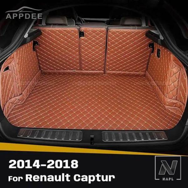 RENAULT CAPTUR 2014-2018 フルカバートランクマット 汚れ防止パッド パッド カーゴライナー 内装アクセサリー■仕様 【爆買】車のフロアマットの種類:全天候型パターン:ソリッドコア高懸念化学物質:なし充填材:合成繊維ブ...
