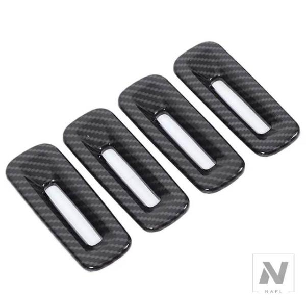 RIVIAN R1T R1S 2022-2025 ABSカーボン製ヘッドレストサイド装飾カバー内装■仕様 【爆買】高懸念化学物質:なし重量:300g高さ:10cm幅:15cm長さ:30cm外部試験認証:ISO9001モデル:OC27203年...