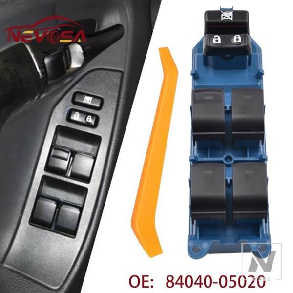 プリウス NEVOSA アベンシス ヴァーソ カムリ 2009-18 フロント左パワーウィンドウマスターリフタースイッチボタン 84040-05020 8404005020■仕様 【爆買】高懸念化学物質:なし直径:0.1インチ重量:0.24...