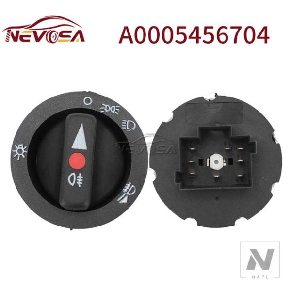メルセデス NEVOSA A0005456704 24V ACTROS ヘッドライト ライトスイッチ スクエアプラグ 高性能ヘッドライトスイッチ A2015400183■仕様 【爆買】機能:ヘッドライトスイッチ直径:1インチ重量:350g高...