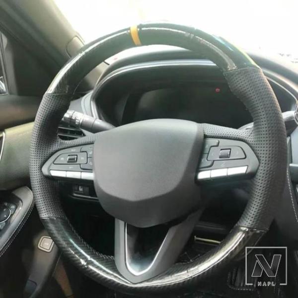 キャデラック ATS-L XTS XT5 CTS CT6 ATS 28T SRX エスカレード 2015 カスタム カーステアリングホイールカバー カーボンレザー■仕様 【爆買】高懸念化学物質:なしサイズ:25*10*5機能:四季汎 直径:...