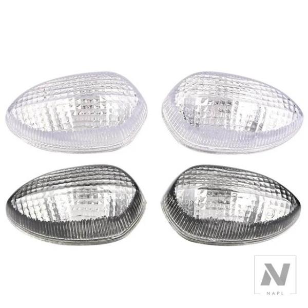 バイク 2個 フロントウィンカーランプライトレンズカバーハウジング ヤマハ YZF R1 2002-2006 &amp; YZF-R6 2003-2005 &amp; FZ6 2004-2009■仕様 【爆買】保護部品:その他高懸念化学物質...