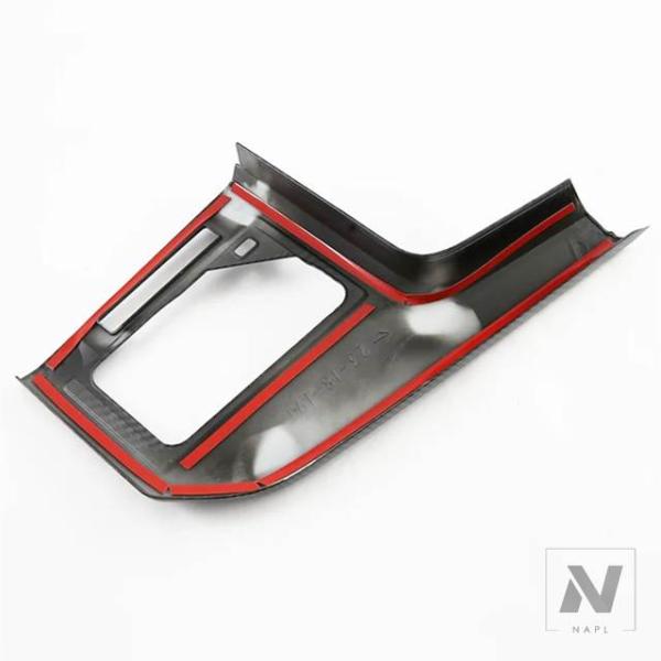 1 PCS 車 セントラルコントロールギアシフトパネルカバートリムアクセサリー カーボンパターン トヨタ ヤリス ATIV/VIOS 2 ■仕様 【爆買】高懸念化学物質:なしステッカーの配置:スイートキット素材:プラスチック原産国:中国