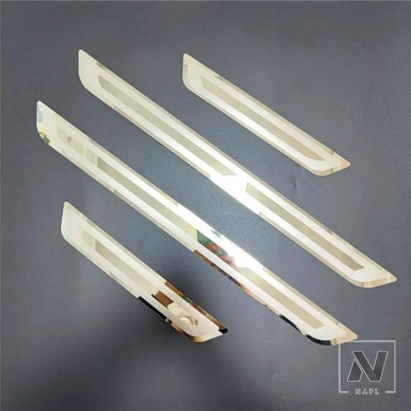 ルノー トゥインゴ 2012-2022 2023 外装ドアシルペダルプロテクター ステンレス製 スカッフプレートカバートリム■仕様 【爆買】高懸念化学物質:なし幅:3.8cm長さ:49cm外部試験認証:ISO9000モデル:車のドアシルスカ...