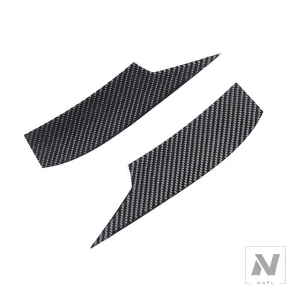 CM1-S コルベット C7 2014-2019 ソフトカーボン カーフロントバンパー サイドエアベントトリムカバー エアインレットスプリッタートリム■仕様 【爆買】高懸念化学物質:なし原産国:中国