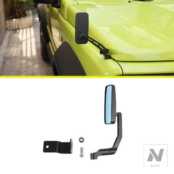 スズキ ジムニー 2019-23 フロントフードラッチキャッチ ブラインドスポットリバースミラー 補助ミラー■仕様 【爆買】高懸念化学物質:なし外部試験認証:ISO9000モデル:スズキジムニー 2019 2020 2021 2022 20...