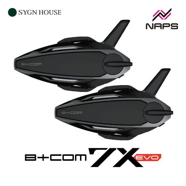 【発売日：2026年03月27日】B+COM 7X EVO ペアユニット商品番号：00083262JANコード：4541408007896キット内容：・B+COM 7X EVO 本体・マグネットクレードル・ハイブリッドアームマイク・ワイヤー...