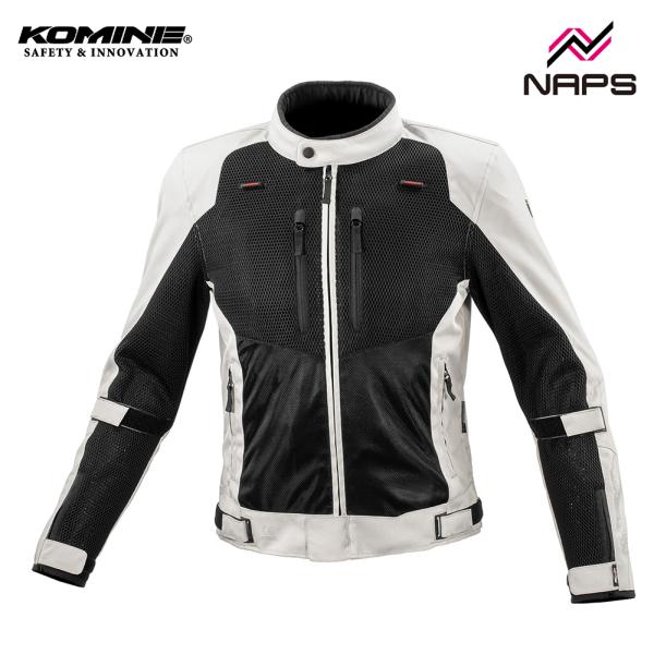 カラー：Light Grey Black素材［outshell］polyester［lining］polyester・spandexプロテクター：shoulder・elbow・back・chest(neck・side:optional)2種...