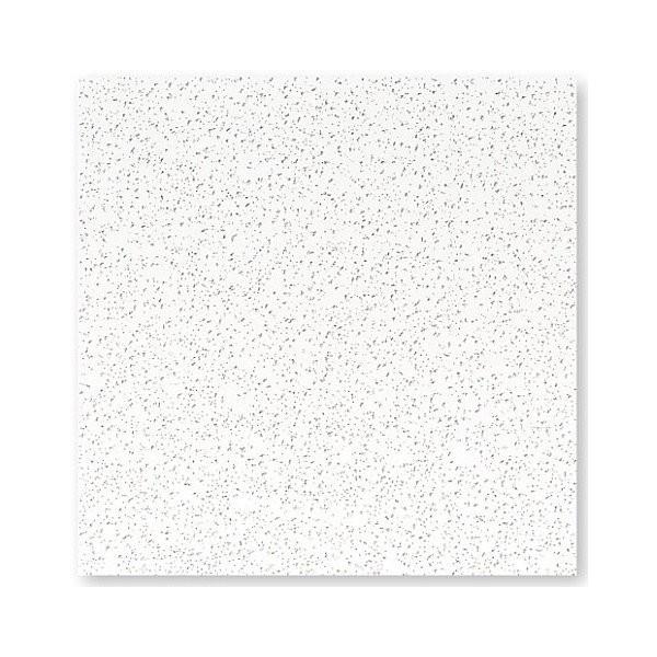 取り寄せ品のため、営業日AMでのご注文で2日から3日後の出荷となります。  納期遅れる場合は、別途ご連絡いたします。サイズ：12mm厚さ、600×600mm　　梱包・入数：ダンボールケース10枚（3.6m2）入り基材：ロックウール吸音板ビル...