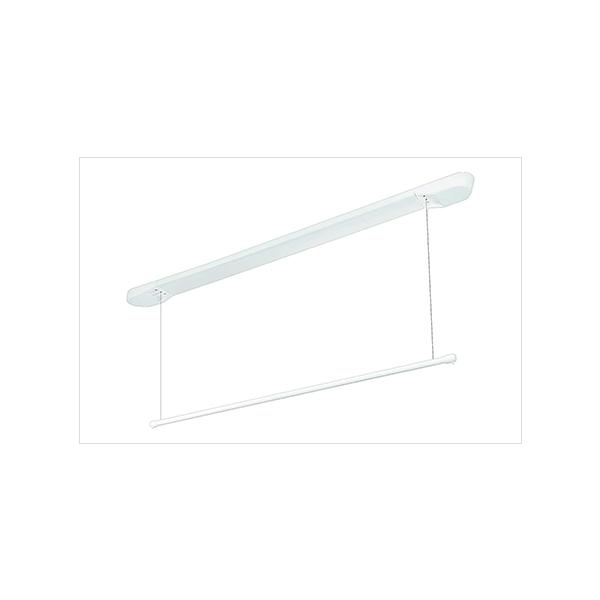 メーカー直送品のため、約2週間後の出荷となります。納期遅れる場合、別途ご連絡いたします。仕様サイズ 1,338×90×45mm竿長さ 1,105mm最大ストローク 天井面より1,200mm吊下げ可能重量 8kgサポートバー 1本引下げ紐 1...