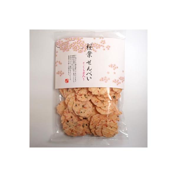 さわやかな桜の香りが広がります素材の美味しさを引き出すような味付けにしました。いままでにない程のサクッとした食感をお楽しみ頂けます。原材料：でん粉、植物油脂、えび、桜葉、小麦パフ、食塩、蛋白加水分解物、調味料(アミノ酸等)、膨張剤、甘味料(...