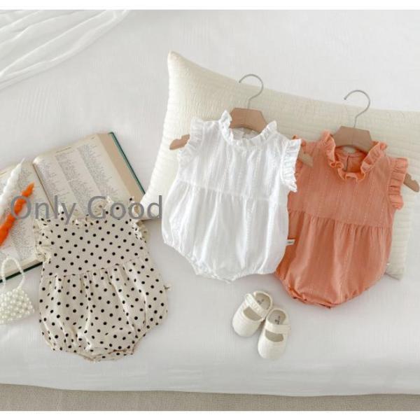 素材：綿、ボリエステルベビー服 キッズ ロンパース カバーオール 夏 新生児 赤ちゃん服 お出かけ 出産祝い ギフト 可愛い 女の子 66 73 80 90　100●輸送上の都合上、商品に多少の傷、汚れ等が付くがございます。●モニター画像は...