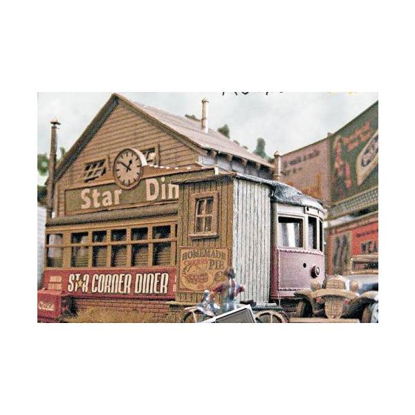 Bar Mills Scale Model Works HO Scale 「The Star Diner」