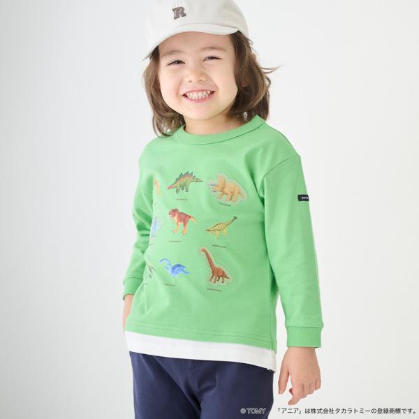 ■トドラー■トミカやアニアのグラフィックデザインが遊び心のある長袖Tシャツです。肩部分にタグを添えて、ブランドらしいアクセントを上乗せしました。ソフトな風合いで肌触りが良く、快適な着心地も魅力です。内側にお名前を記入できるタグがついています...