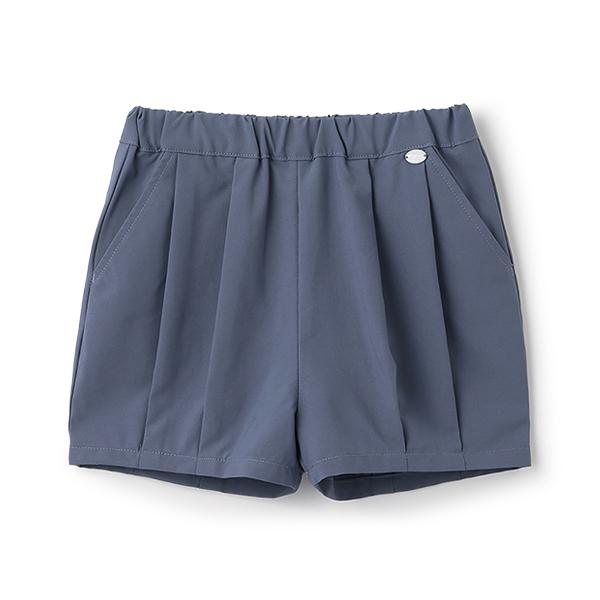 ■トドラー■petit mainの夏の大人気シリーズ水陸両用パンツの着まわしやすさナンバーワン！バルーンショートパンツ耐塩素加工が施され速乾性に優れた生地は日常使いはもちろん水遊びやプールでも使っていただけます動きやすいパンツスタイルでアク...