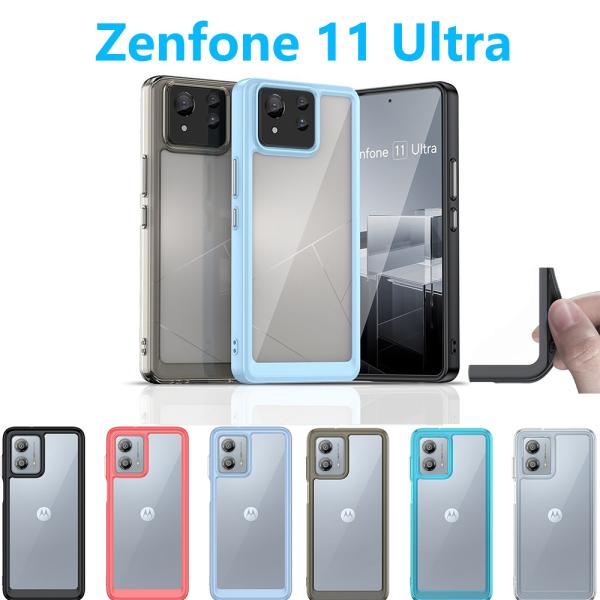 【対応機種】: Zenfone 11 Ultra ゼンフォン イレブン ウルトラ【素材】 ソフトTPU素材+ハードPC素材【特徴】装着部はソフトTPU素材使用のため、取り付けが簡単で本体が傷つきにくい。液晶画面、カメラレンズより高め設計のた...
