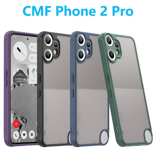 【対応機種】: CMF Phone 2 Pro【素材】 ソフトTPU素材+ハードPC素材【特徴】スリムデザインでバッグやポケットから取り出しやすい薄型、軽量タイプのケースです。TPUとPCを組み合わせた構造で保護機能に優れています。落下や衝...