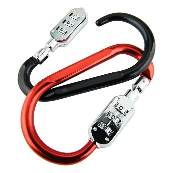 【商品説明】ただのカラビナではありません。3桁のダイヤル錠がついたこのセキュリティカラビナは、あなたの大切な物をしっかり守ります。アウトドア活動、旅行、スポーツジムでの使用に最適で、盗難防止としても信頼できるパートナーです。商品の特長：3桁...