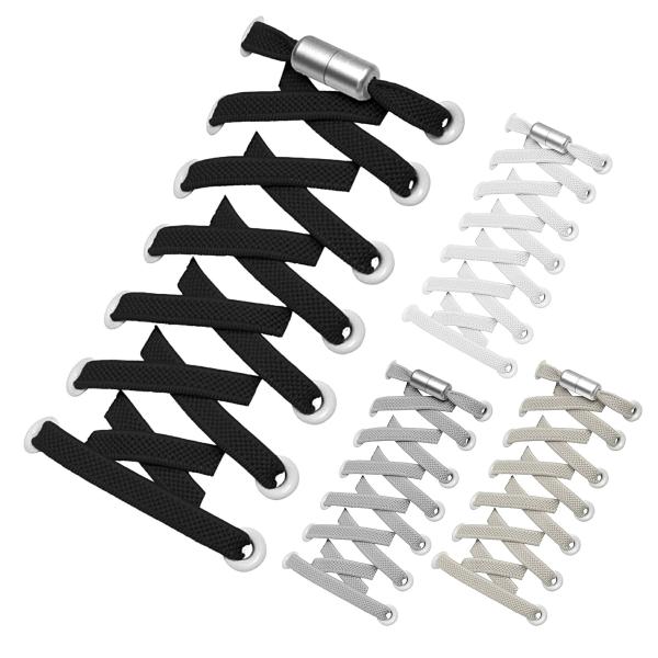 〇結ばないから、ほどけない 靴紐を結ぶ必要がないため、ほどける心配がありません。 靴ひもを結ぶのが苦手なお子様、ご年配の方・妊婦の方など 靴を結ぶことにストレスを感じる方などにもおすすめです。  〇高い伸縮性・高耐久 ゴム素材を使用している...