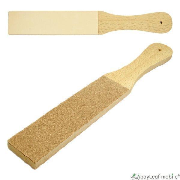 【商品説明】革包丁、ナイフ、カッター、レザークラフトの道具の切れ味を甦らせ、道具をより長くお使いいただけます。【商品仕様】大きさ：縦27.8cm×横4.1cm×厚さ1.1cm(約)重さ：65g(約)※初期不良は交換いたします。メールもしくは...