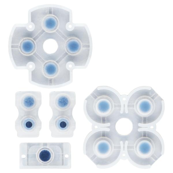 SONY PS4 コントローラー用 ラバーパッド JDS-030 / JDS-040 (基盤) 修理 交換 部品 互換 パーツ リペア ソニー プレイステーション PlayStation 4