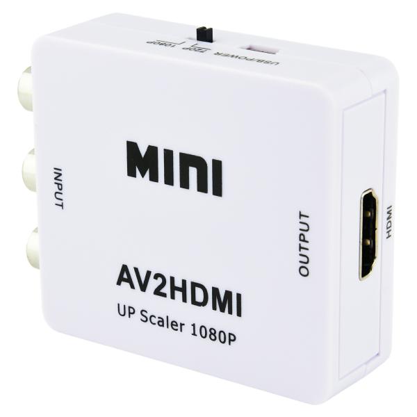 RCA to HDMI 変換 アダプタ コンポジット コネクタ AV ケーブル 変換機 コンバーター 3色 ピン 赤 黄 白 アナログ テレビ 小型 延長 PS2 ゲーム機 1080/720P切り替え※こちらは一部の情報のみ表示しております...