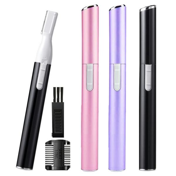 眉毛シェーバー レディース 女性用 電池式 電動 コンパクト 小型 軽量 コードレス 脱毛 顔剃り フェイス メンズ 男女兼用 うぶ毛 ムダ毛 VIO 全身ケア お手入れ 肌に優しい プレゼント 母の日
