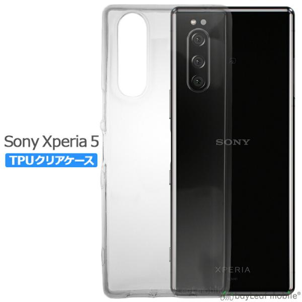 Xperia 5 SO-01M SOV41 ケース カバー エクスペリア クリア 衝撃吸収 透明 シリコン ソフトケース TPU docomo ドコモ Softbank ソフトバンク au 耐衝撃 保護※こちらは一部の情報のみ表示しておりま...