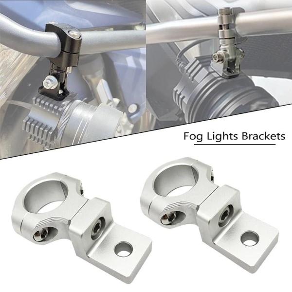 概要2022 New Motorcycle Fog Light Bracket Bumper Spotlight Auxiliary Lamp Bracket Led Head Light Tube Clamp Mount For BMW ...
