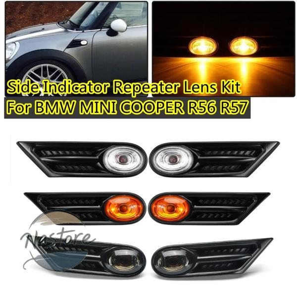 アウターウィンカー BMW MINI R56 R57 R58 R59 2007-2013用ライトマーカーペア 63137260202 63137260201