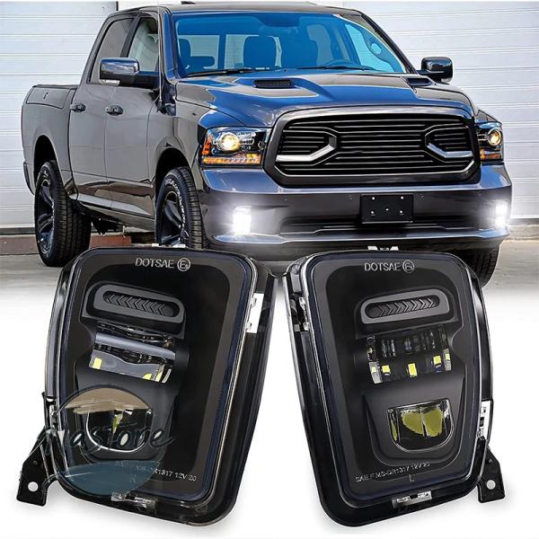for dodge fog light parts ram 1500 accessories led lamp 2013-2017 部品 カスタムパーツ アクセサリー当店の商品は海外製品が主となります。画像をよくご確認お願いします。・商品は...