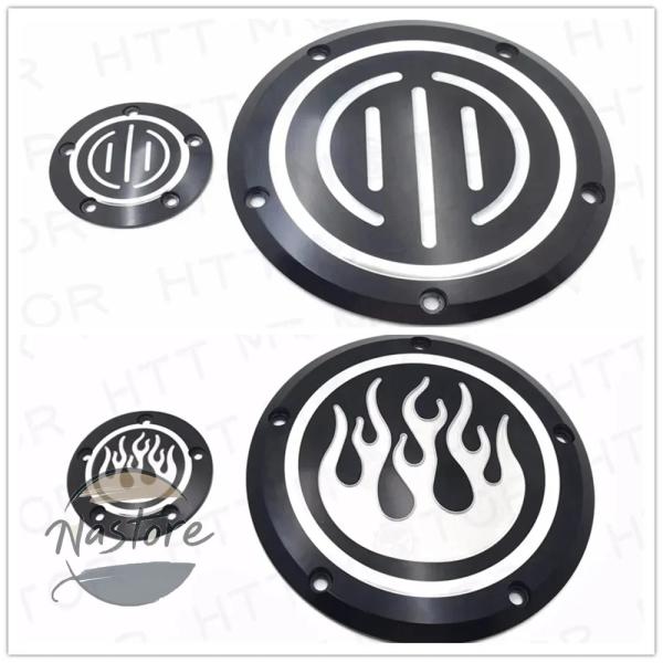 motorcycoe parts flame derby &amp; timer cover ハーレー davidson ダイナ スポーツスター当店の商品は海外製品が主となります。画像をよくご確認お願いします。・商品はTOPもしくは、オプシ...