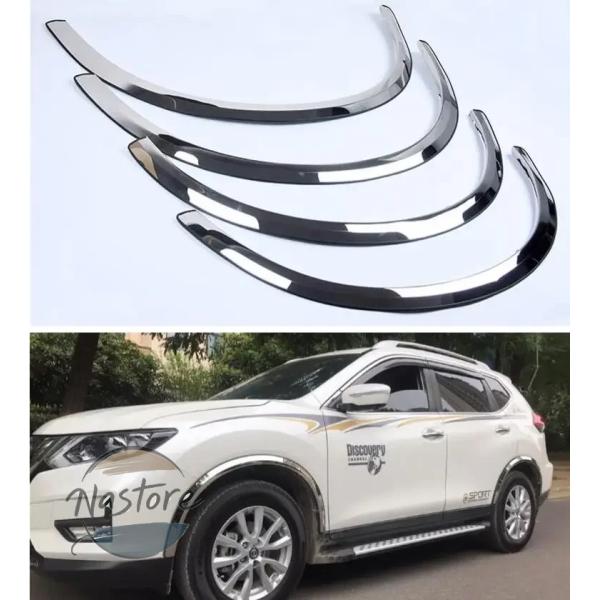 日産 nissan カバー キット x trail t31 t32 2014 2021 4個 アイブロウラウンドアークフェンダー ステンレス ボディ 部品 カスタムパーツ当店の商品は海外製品が主となります。画像をよくご確認お願いします。・商...