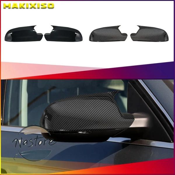 アウディ audi a4 left right gloss bright black rearview wing mirror cover cap for b8.5 s4 2011-2016 a3 8p 2010-2013 カスタムパーツ ...