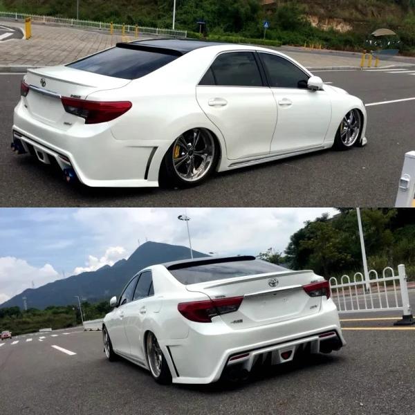 トヨタ リア トヨタ トヨタ マークX レイズ 2010-17 スポイラー