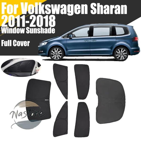 カバー フロント カスタム フォルクスワーゲン VOLKSWAGEN シャラン 2011 - 2018 フルカーウィンドウサンシェード