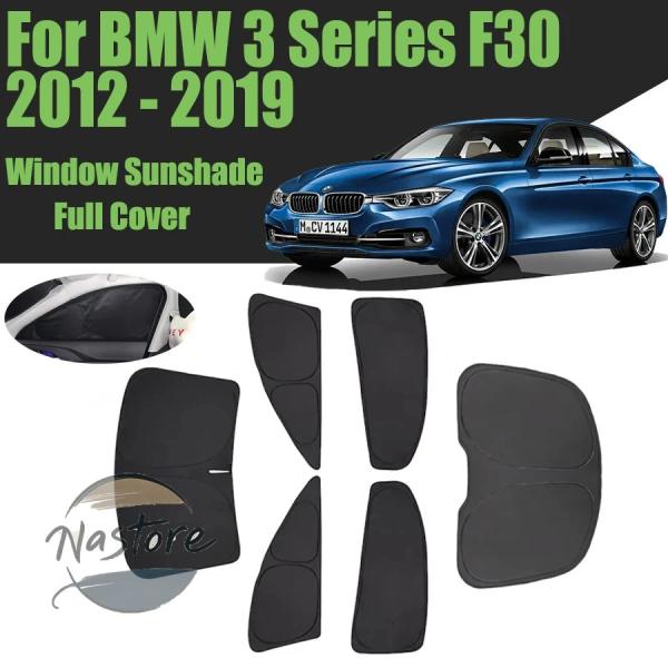 BMW カバー フロント カスタム 3シリーズ F30 2012-2019 カーウィンドウサンシェード フル プライバシーブラインドカーテン